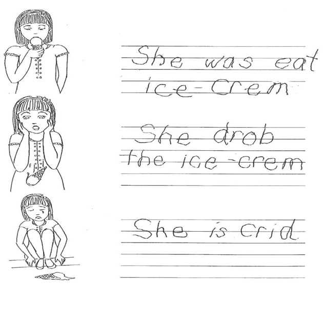Grade 1 Level 2 Writing Sample