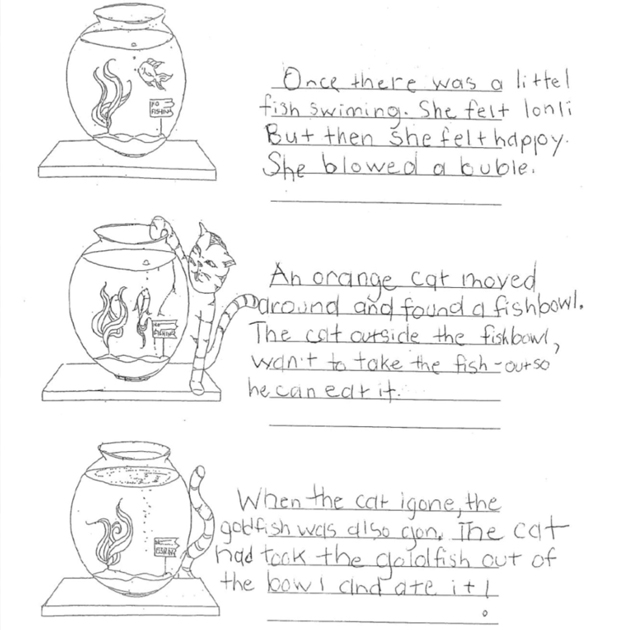 Grade 3 Level 3 Writing Sample